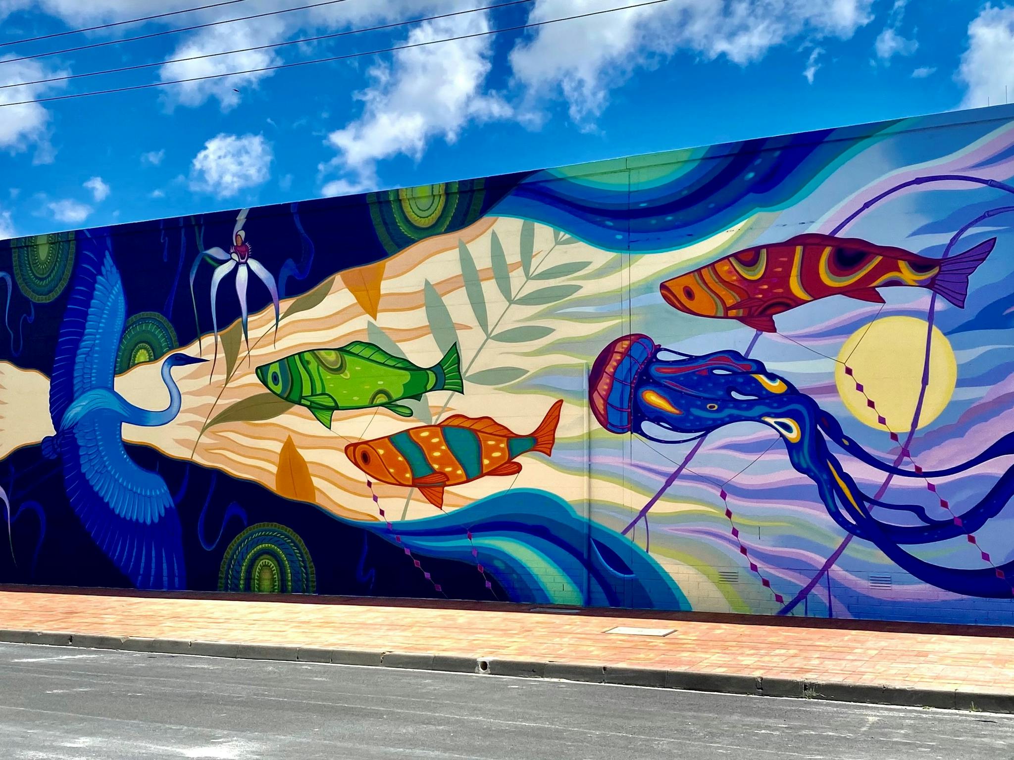 Wind Dance - Augmented Reality Mural - Limestone Coast